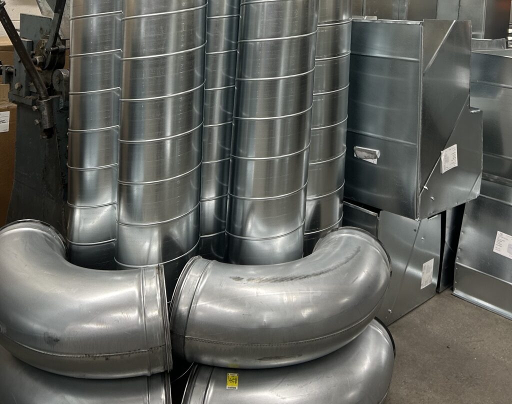 6 to 4 Spiral Reducer - Gasketed - R & J Sheet Metal